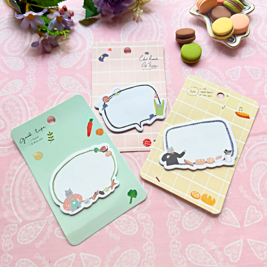 Notas Adhesivas Gatitos - Papelería Kawaii México – Chíkidi