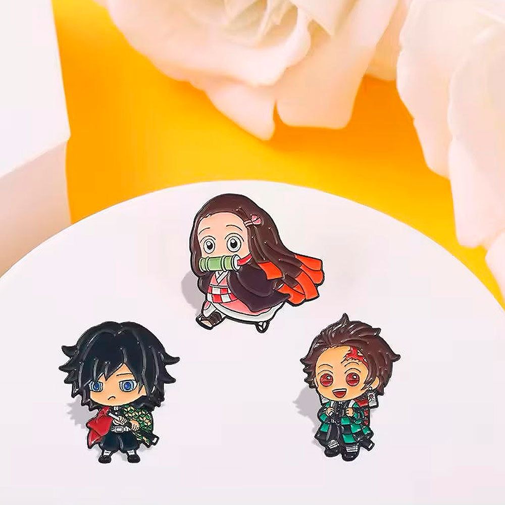 Pin Kawaii de Metal Demon Slayer - Productos Kawaii en México – Chíkidi