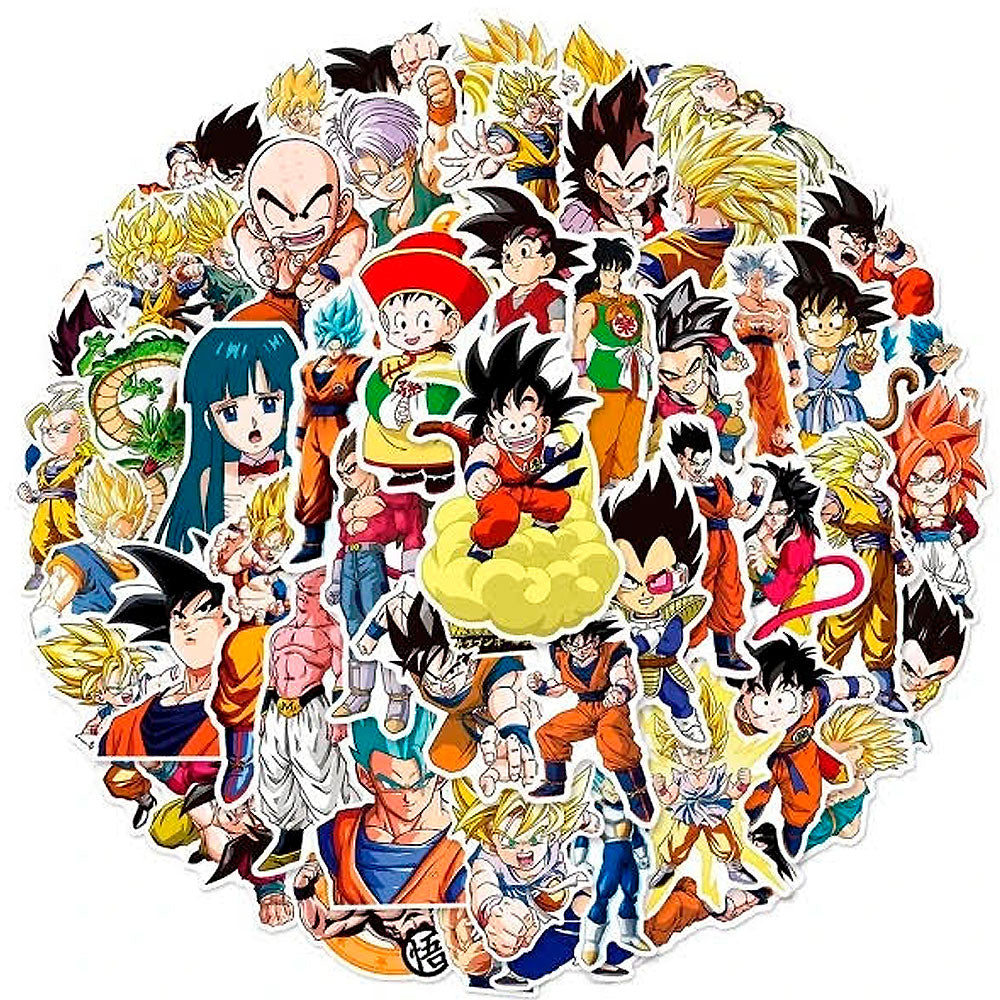 Stickers Dragon Ball - Papelería Kawaii en México – Chíkidi