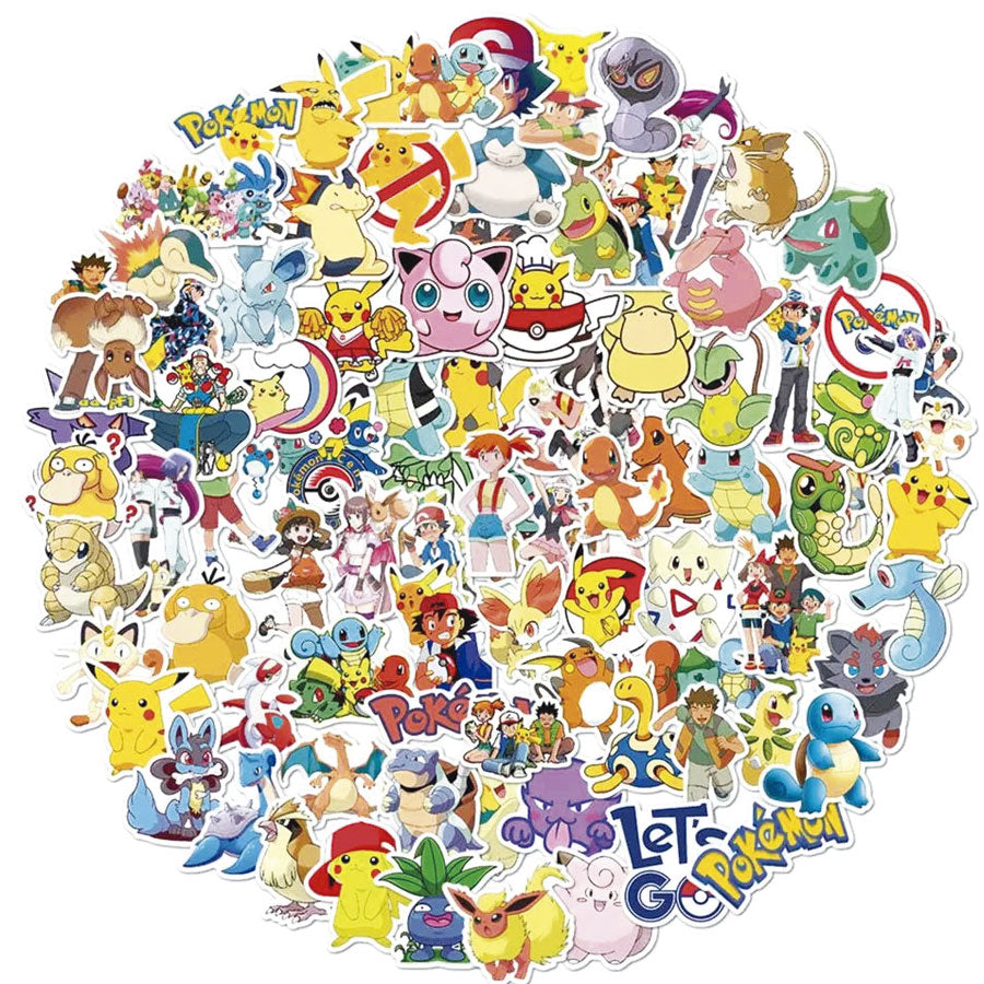 Stickers Pokemon - Compra en línea la mejor Papelería Kawaii en México ...